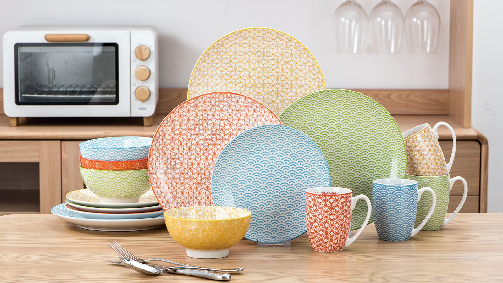 Vancasso Natsuki Collection - Vibrant Japanese-Style Dinnerware Sets