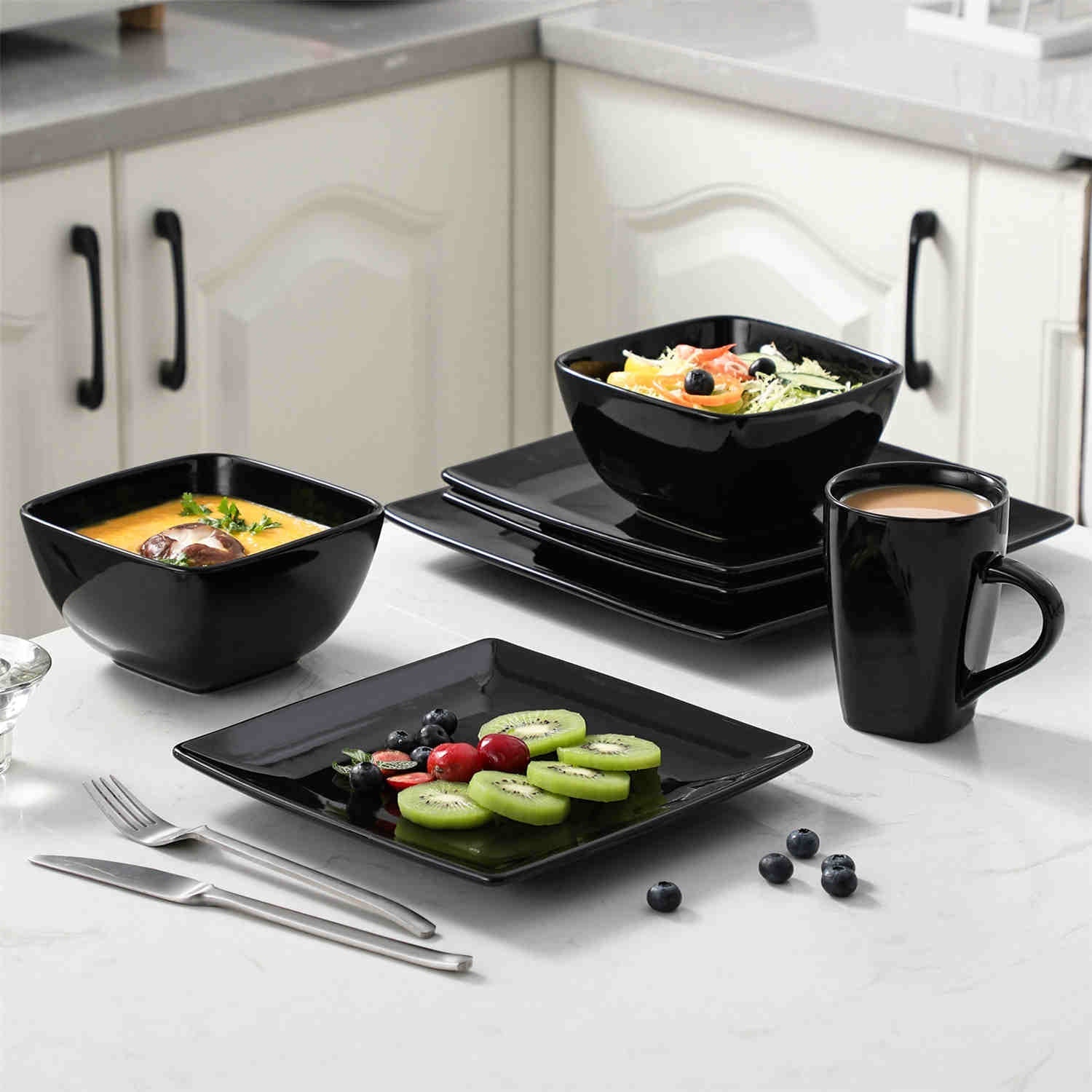 Square Dinnerware Sets: Modern Elegance for Your Table
