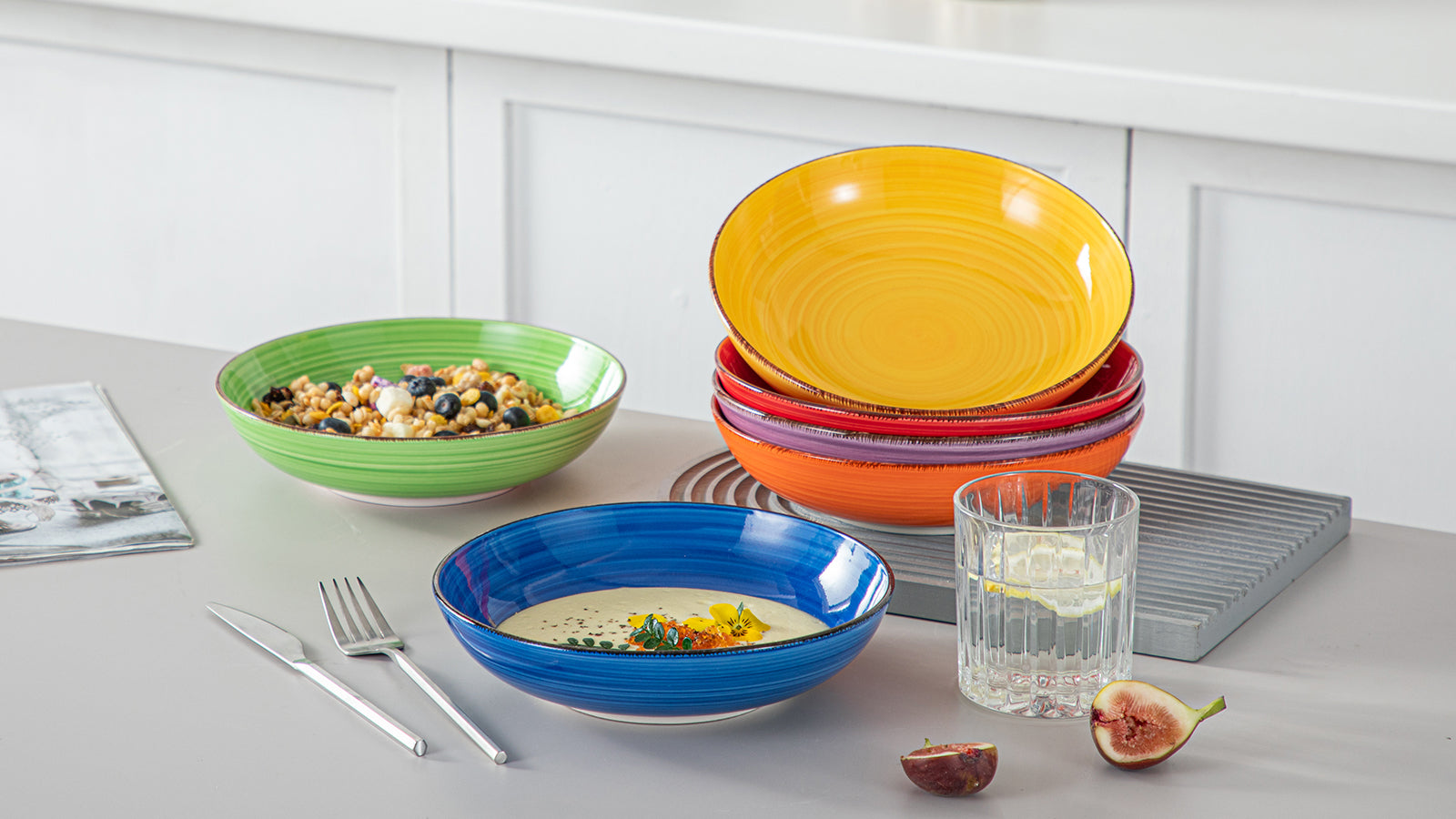 Vancasso Vintage Handmade Dinnerware Sets - Unique Artisan Tableware