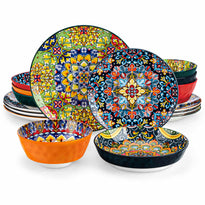 Simi Porcelain Dinnerware | Bohemian Plates and Bowls