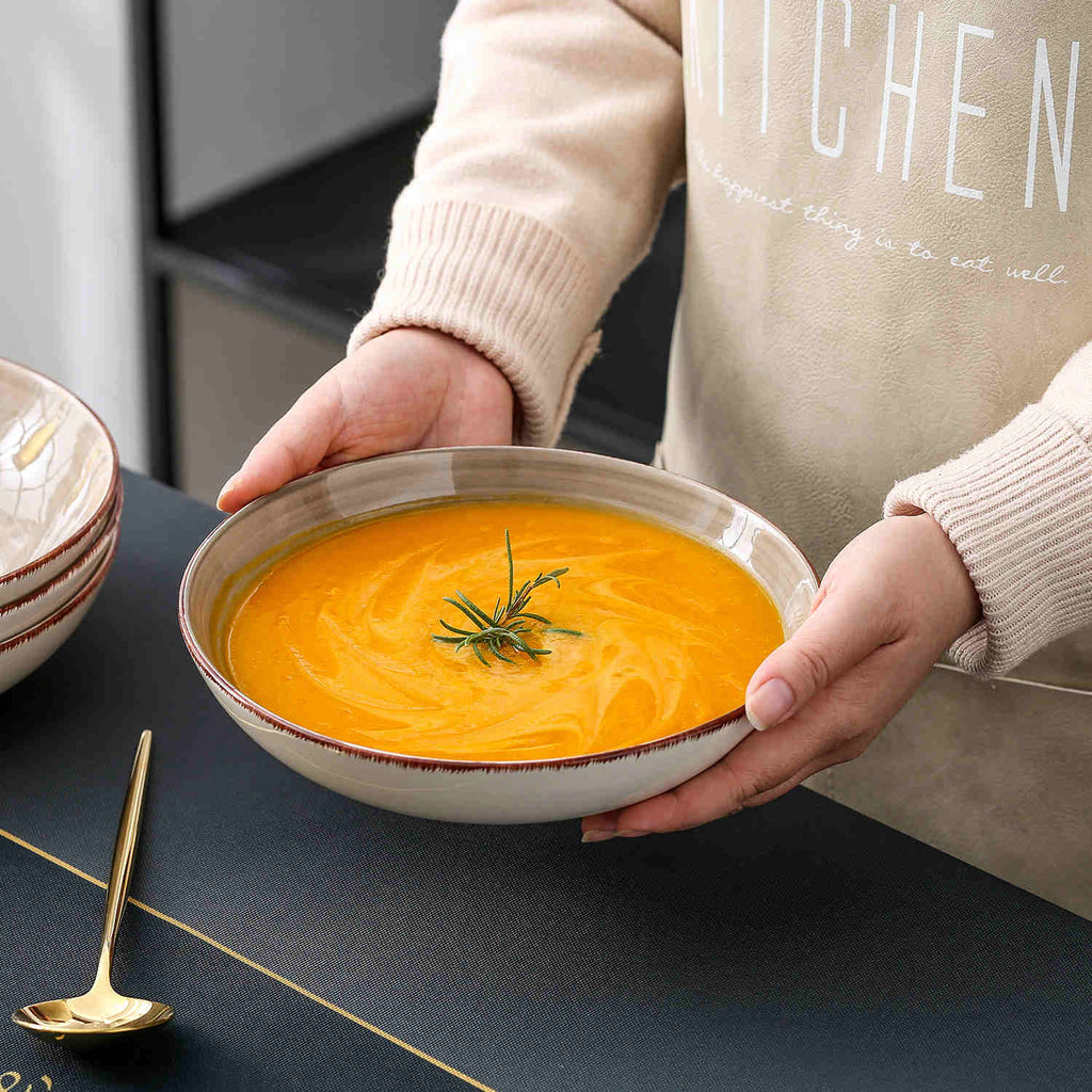 Bella Soup Plates Set of 4 | vancasso