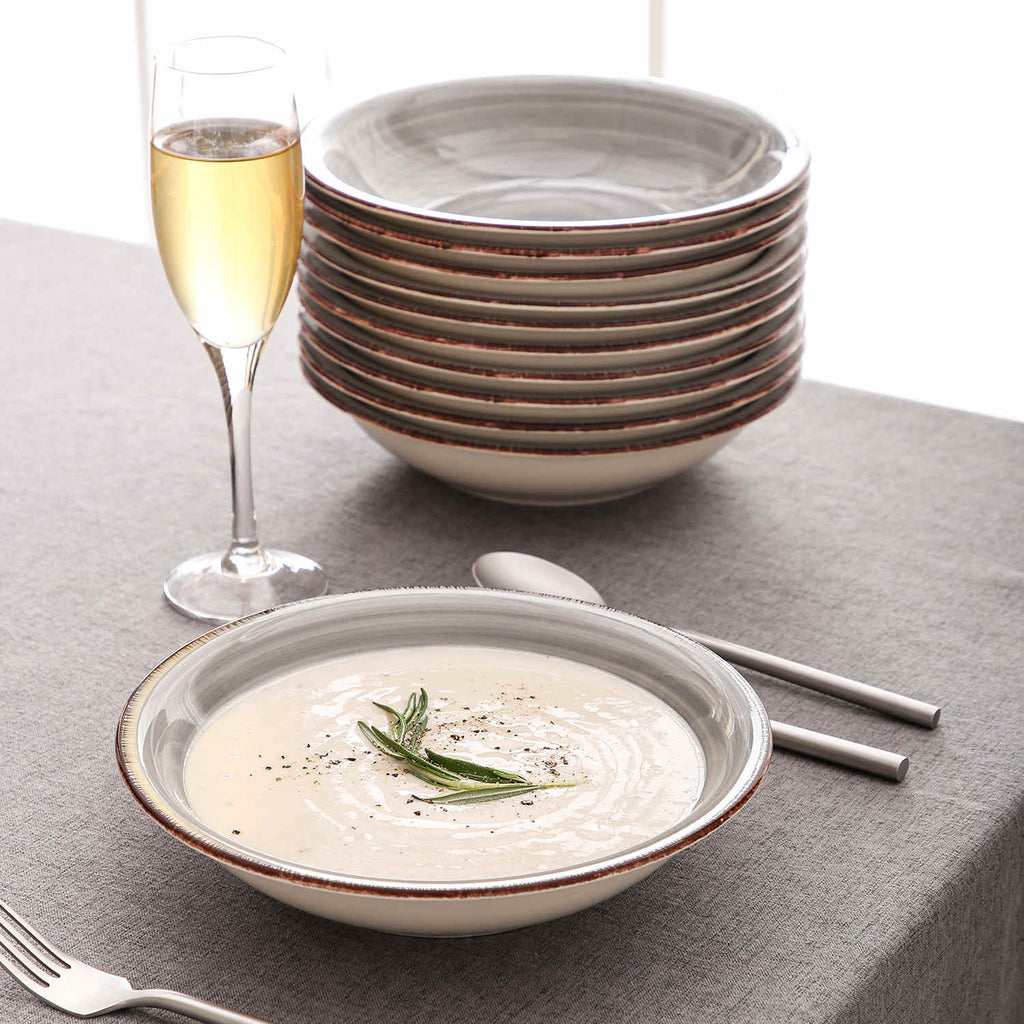 Bella Soup Plates Set of 4 | vancasso