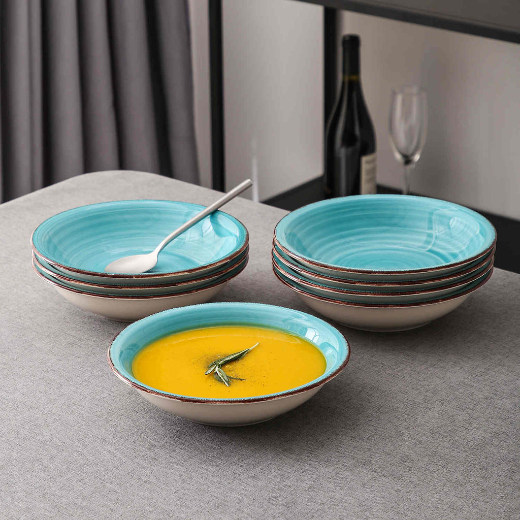 Bella Soup Plates Set of 4 | vancasso