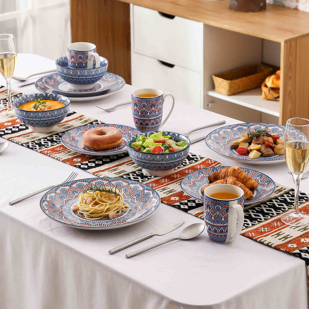 vancasso® Mandala 16 Piece Dinnerware Set