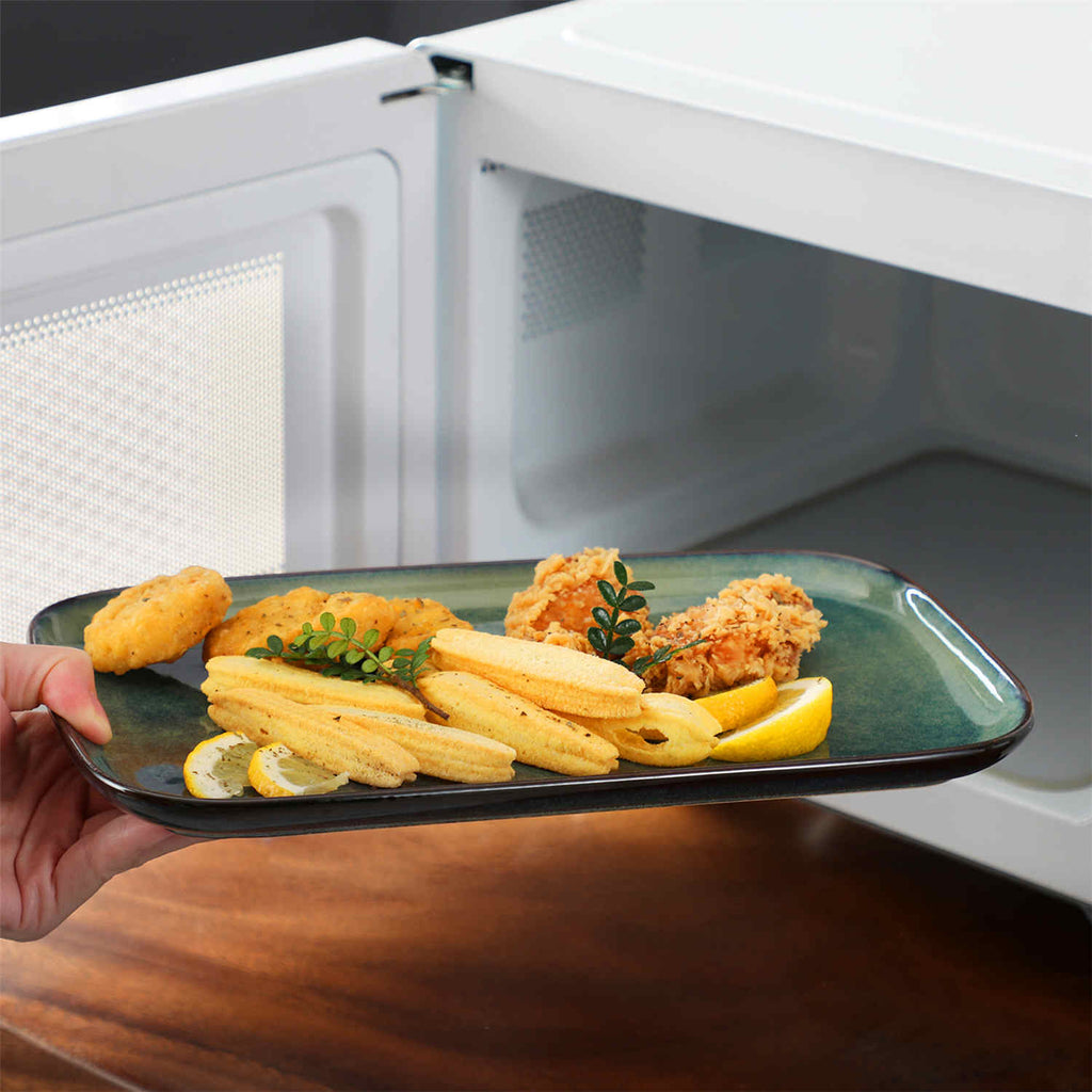 Farmhouse Style Stoneware Serving Platters - Stern Collection | Set of ...