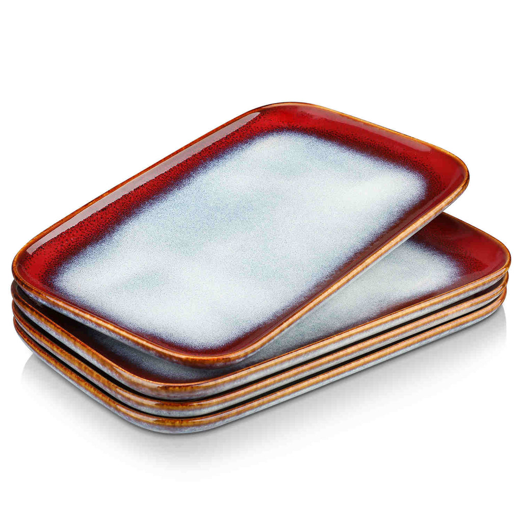 Farmhouse Style Stoneware Serving Platters - Stern Collection | Set of ...